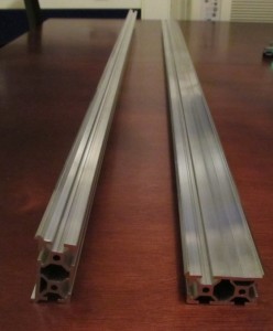 Makerslide Test pieces shown for the first time
